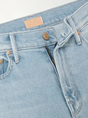 MOTHER High-rise Wide-leg Jeans