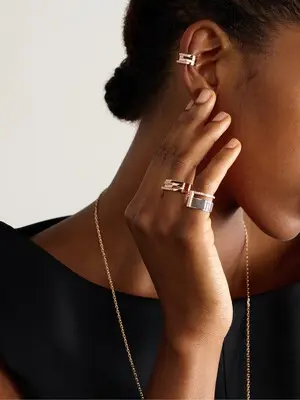 REPOSSI 18-karat Rose Gold Ear Cuff