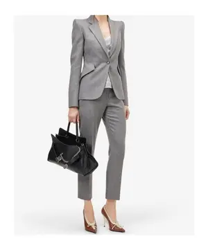 Alexander McQueen Wool Pinstripe Single-breasted Jacket