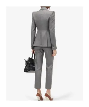 Alexander McQueen Wool Pinstripe Single-breasted Jacket