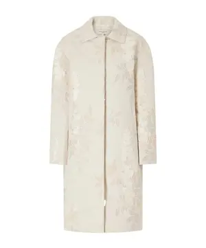 KALLMEYER Floral-jacquard Coat - No