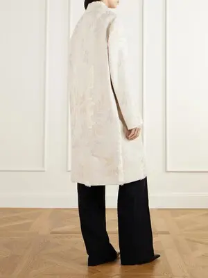 KALLMEYER Floral-jacquard Coat