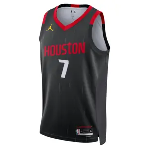 Nike Houston Rockets Statement Edition Kevin Durant Dri-fit Nba Swingman Jersey - Black