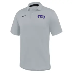 Nike Tcu Tour Dri-fit College Polo - Grey