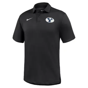 Nike Byu Tour Dri-fit College Polo - Black