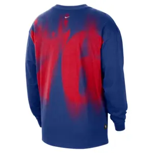 Nike Philadelphia 76ers Standard Issue Basketball Long-sleeve Top - Blue