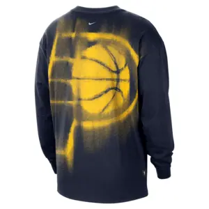 Nike Indiana Pacers Standard Issue Basketball Long-sleeve Top - Blue