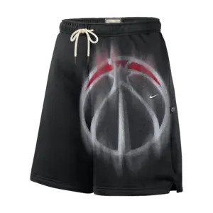 Nike Washington Wizards Standard Issue Fleece Basketball Shorts - Black