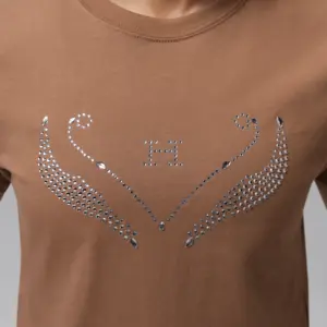JORDAN Brooklyn X Howard University Graphic Girlfriend T-shirt - Brown
