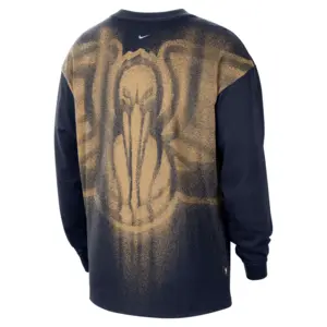 Nike New Orleans Pelicans Standard Issue Basketball Long-sleeve Top - Blue