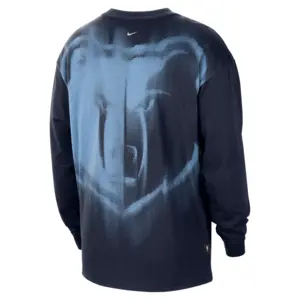 Nike Memphis Grizzlies Standard Issue Basketball Long-sleeve Top - Blue