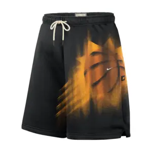 Nike Phoenix Suns Standard Issue Fleece Basketball Shorts - Black