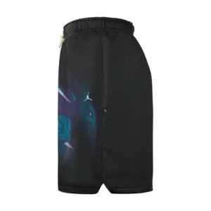 Nike Charlotte Hornets Standard Issue Fleece Basketball Shorts - Black