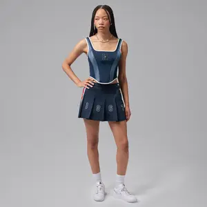 JORDAN Brooklyn X Howard University Pleated Skirt