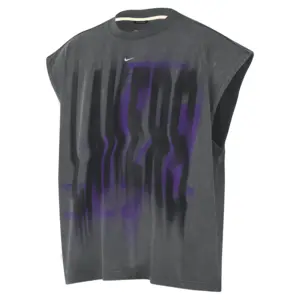 Nike Los Angeles Lakers Standard Issue Sleeveless Basketball Top - Grey