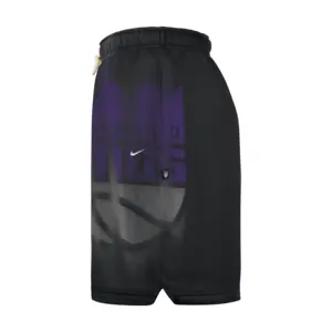 Nike Sacramento Kings Standard Issue Fleece Basketball Shorts - Black