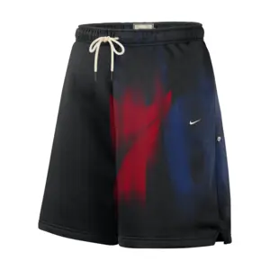 Nike Philadelphia 76ers Standard Issue Fleece Basketball Shorts - Black