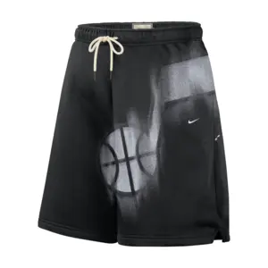 Nike Utah Jazz Standard Issue Fleece Basketball Shorts - Black