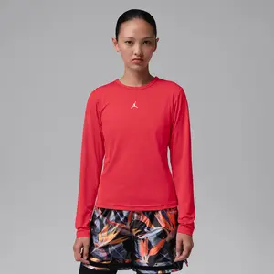 JORDAN Sport Essentials Dri-fit Long-sleeve Top - Red