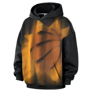 Nike Phoenix Suns Standard Issue Nba Fleece Basketball Hoodie - Black