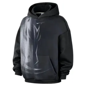 Nike Dallas Mavericks Standard Issue Fleece Basketball Hoodie - Black