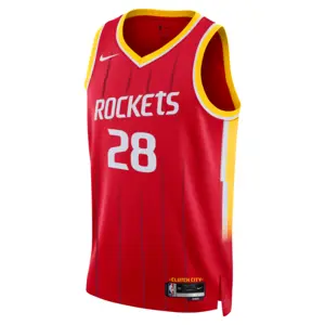 Nike Houston Rockets Icon Edition Dri-fit Nba Swingman Jersey - Red