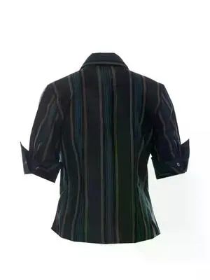 VIVIENNE WESTWOOD Stripe-pattern Pointed-collar Shirt