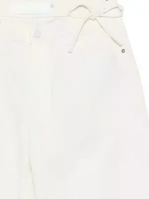 NEW AMSTERDAM SURF ASSOCIATION Tie-fastening Wide-leg Jeans