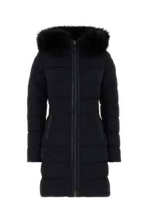 Mackage Stretch Nylon Calla Down Jacket - Black