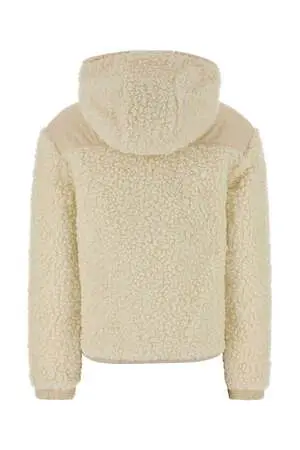 Moncler Ivory Boucle Reversible Jacket