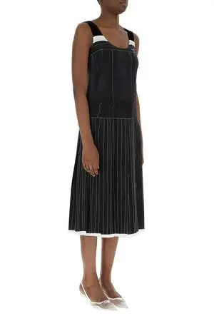 Prada Printed Silk Dress - Multicolor