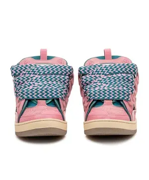 LANVIN Curb Lace-up Sneakers - No
