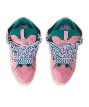 LANVIN Curb Lace-up Sneakers - No