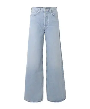 AGOLDE High-rise Wide-leg Jeans - No