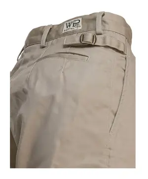 Kapital Pleated Cotton Straight-leg Trousers
