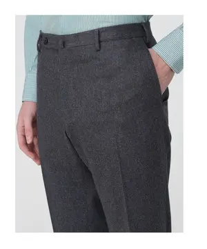 Incotex Pressed-pleat Wool Trousers