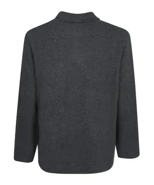 LARDINI Buttoned Patch-pocket Cardigan