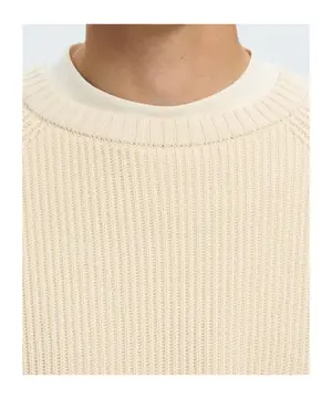 SELECTED Cotton Knitted Pullover