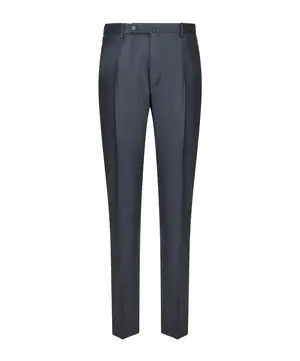 Incotex Flannel Regular-fit Pants - Blue