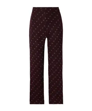 Diane Von Furstenberg Tavolara Jacquard-woven Skinny Pants - Black