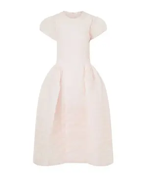 Cecilie Bahnsen Cleopatra Matelassé Organza Midi Dress - No