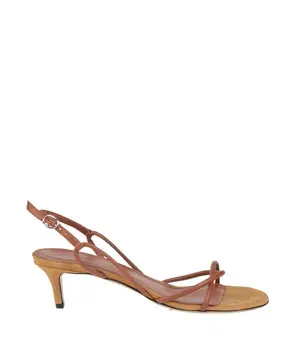 Isabel Marant Étoile Minimalist Leather Slide Sandals - No