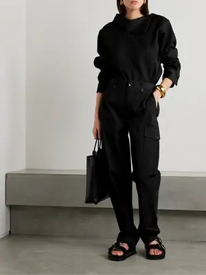 Proenza Schouler Poplin Tapered Cargo Pants