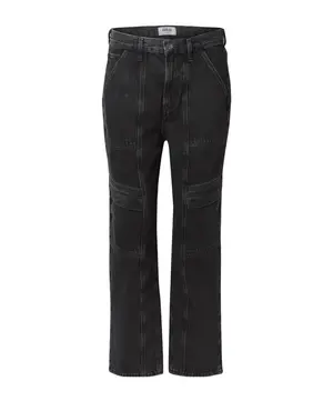 AGOLDE Straight-leg Organic Jeans - Black