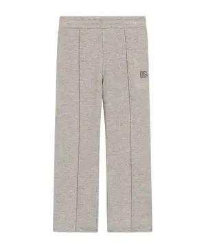Dolce & Gabbana Lurex Fleece Trousers - Silver