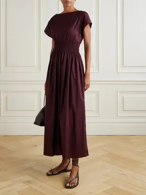 Matteau Cotton-poplin Midi Dress