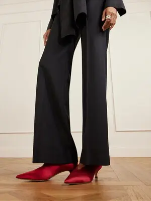 Le Monde Beryl Colored Satin High Heels