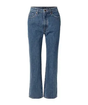 Khaite High-rise Straight-leg Jeans - Blue