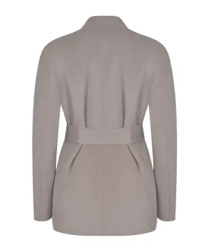 Alberta Ferretti Long-sleeve Belted Jacket