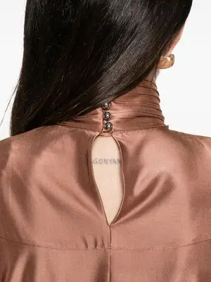 Rabanne High-neck Blouse